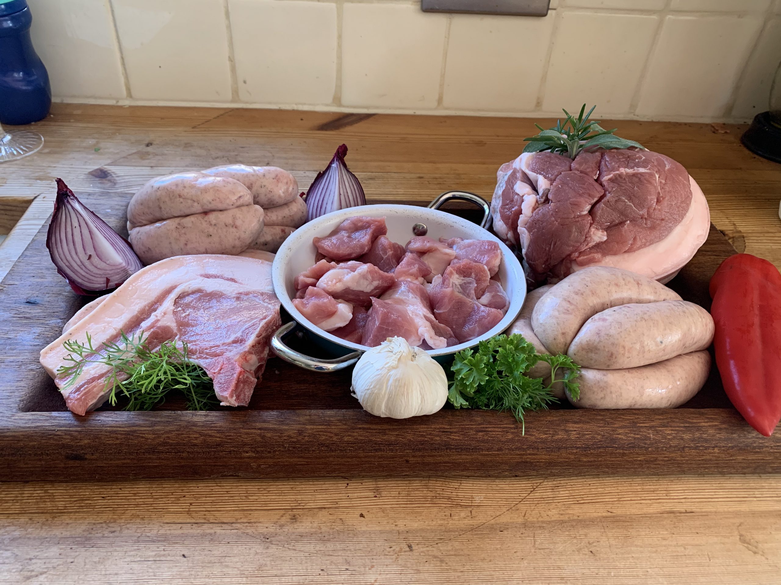 Classic pork box - Junes Farm
